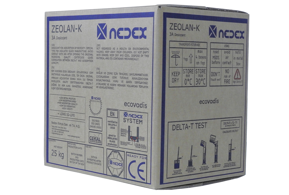 Nedex Zeolan-K | Tutar Yapı İnşaat Yapı ve Endüstri Malzemeleri
